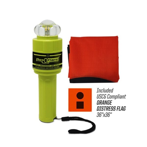 ACR ResQFlare USCG approved Distress Flare & Flag| Wintron Electronics