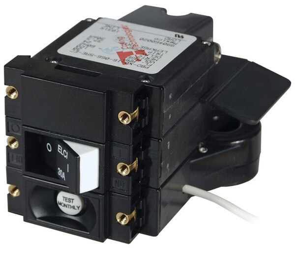 Blue Sea A-Series ELCI 30A 120v AC Double Pole| Wintron Electronics