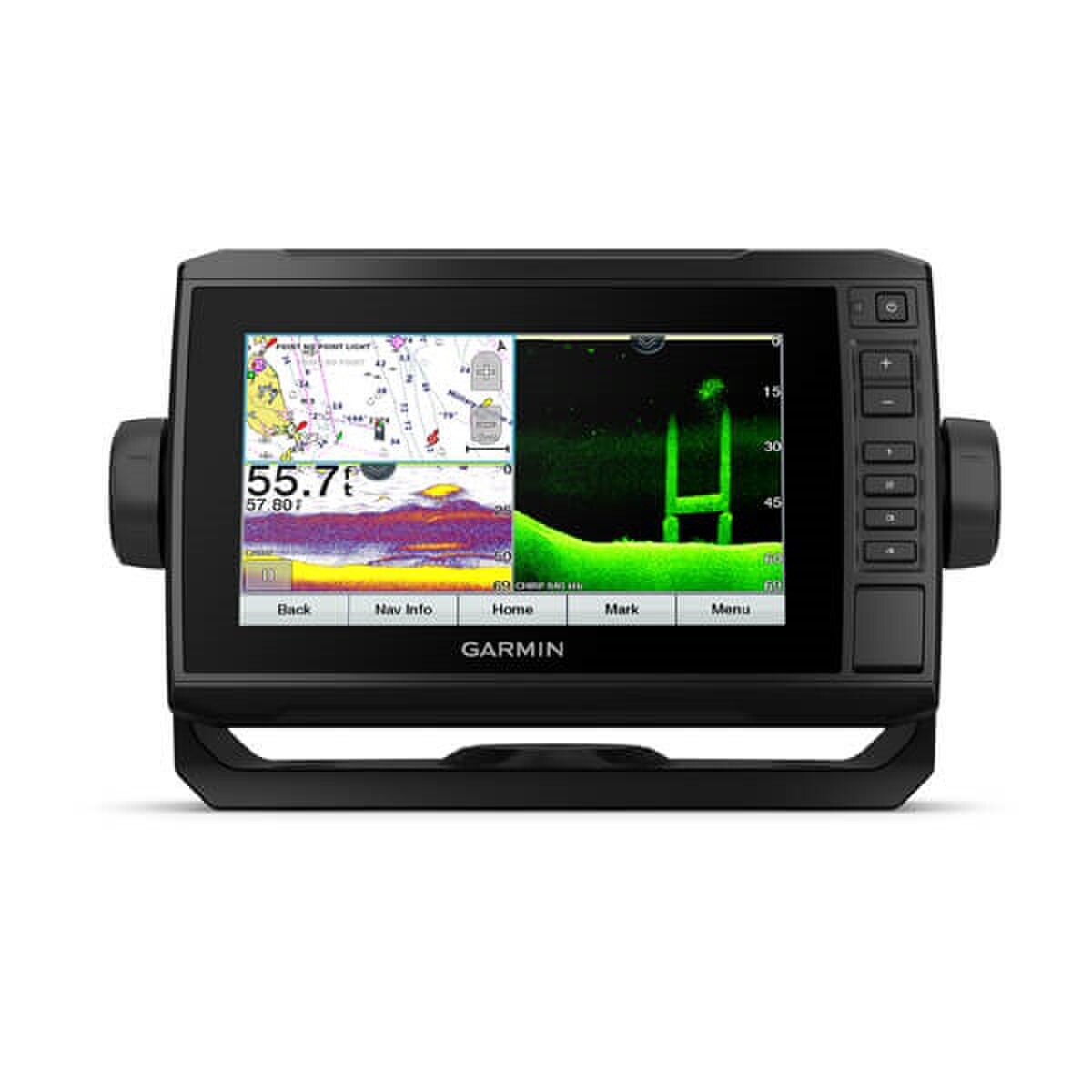 Garmin ECHOMAP UHD 74cv Combo US BlueChart g3 with GT24 Transducer ...