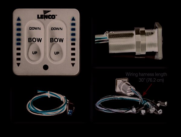 Lenco LED Integrated Indicator Switch with Pigtail for Dual| Wintron ...